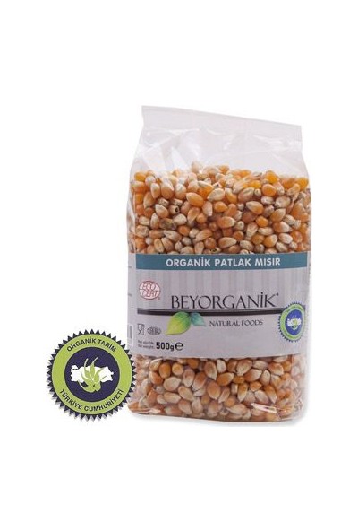 Beyorganik Organik Patlak Mısır 500 Gr Beyorganik Organik Patlak Mısır 500 Gr
