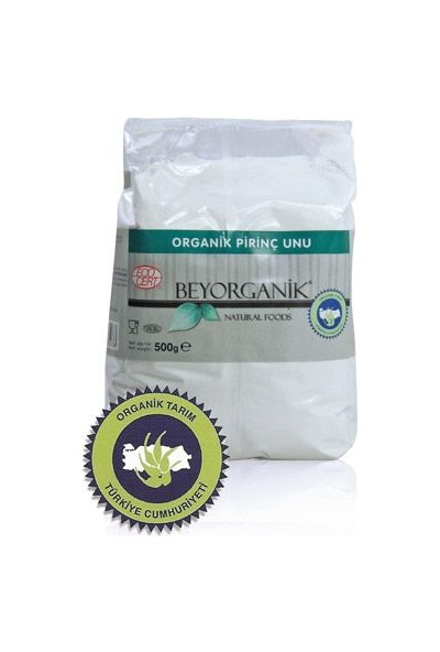 Beyorganik Organik Pirinç Unu 500 Gr