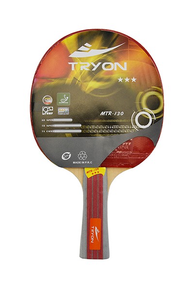 Tryon Mtr-130 3 Yıldız Ittf Onaylı Masa Tenisi Raketi Tryon Mtr-130 3 Yıldız Ittf Onaylı Masa Tenisi Raketi