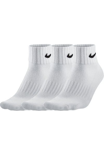Nike Sx4926-101 3 Lü Çorap Seti Beyaz
