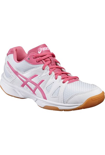 Asics C413N-0120 Gel Upcourt Gs Voleybol-Badminton Ayakkabısı Renkli Bağcık