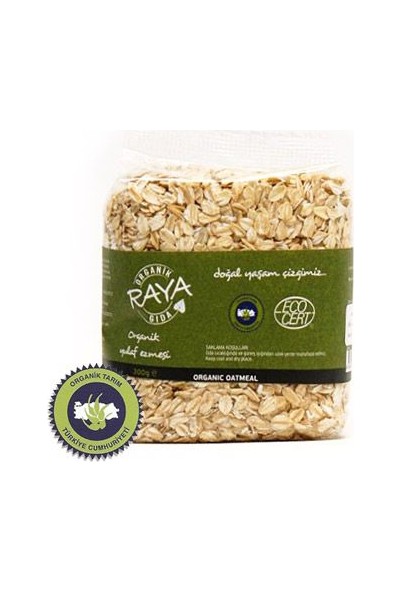 Raya Organik Organik Yulaf Ezmesi 300 Gr
