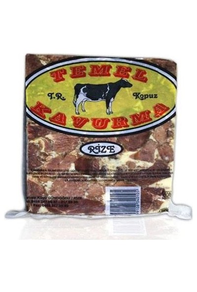 Temel Kavurma Rize Kavurması 1 Kg