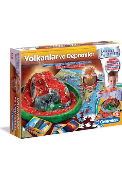 Clementoni Deney Seti - Volkanik Patlama (8Yaş+) Clementoni Deney Seti - Volkanik Patlama (8Yaş+)