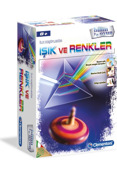 Clementoni İlk Keşiflerim - Işık Ve Renkler Clementoni İlk Keşiflerim - Işık Ve Renkler