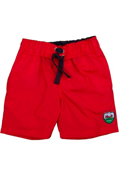 Bebepan Sports Mayo Şort Kırmızı 3-6 Ay