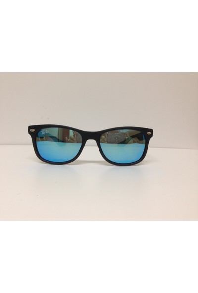 Ray-Ban Rj9052S 100S/55 48 16 130 Mavi Aynalı Çocuk Güneş Gözlüğü