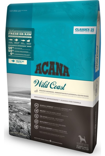 Acana Classics Wild Coast Köpek Maması  11,4 kg
