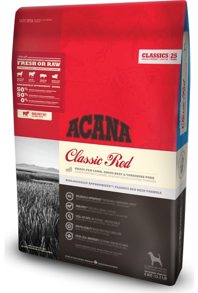 Acana Classics Classic Red Köpek Maması  17 kg
