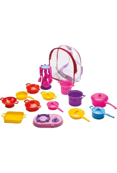 Güçlü 2351 Büyük Yemek Seti Sırt Çantalı