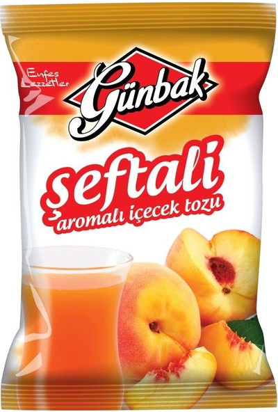 Günbak Şeftali Aromalı İçecek 250 G