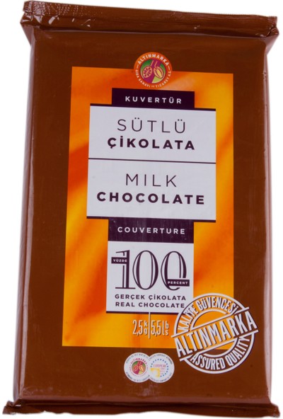 Altınmarka Sütlü Kuvertür 2.5 Kg