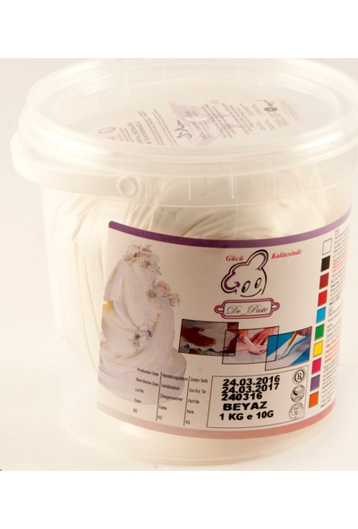 Dr Paste Şeker Hamuru 1 Kg - Beyaz