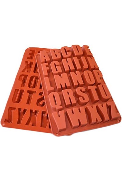 Elitparti Alfabe Sabun Ve Kokulu Taş Silikon Kalıbı