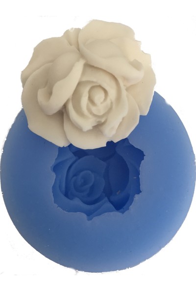 Elitparti Mini Yan Gül Gıda Silikon Kalıbı