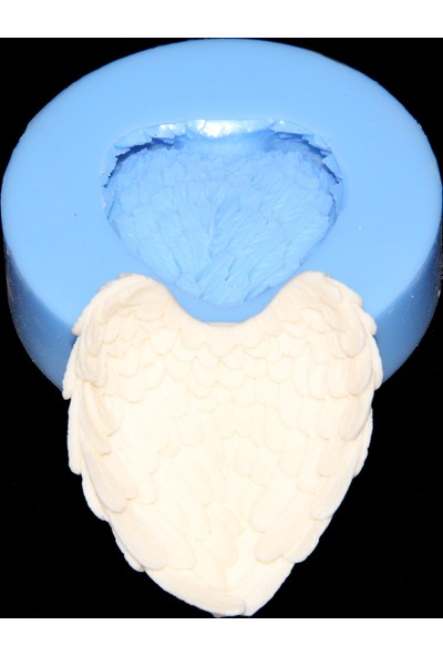 Elitparti Büyük Melek Kanadı Sabun Ve Kokulu Taş Silikon Kalıbı