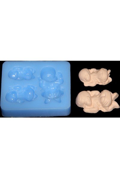 Elitparti 3 Boy Uyuyan Bebek Sabun Ve Kokulu Taş Silikon Kalıbı Elitparti 3 Boy Uyuyan Bebek Sabun Ve Kokulu Taş Silikon Kalıbı