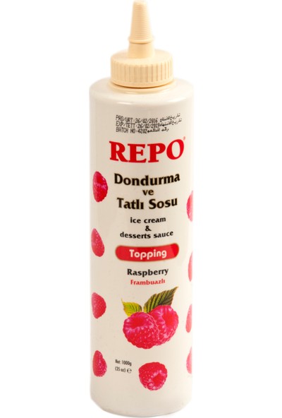 Elitparti Repo Frambuaz Topping Sos 1 Kg Elitparti Repo Frambuaz Topping Sos 1 Kg