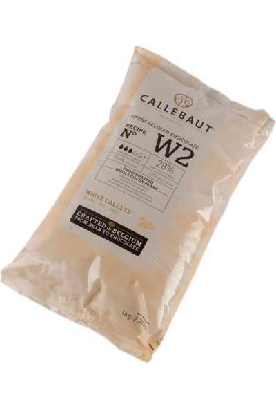 Callebaut Beyaz Damla Çikolata W2 (1 kg)