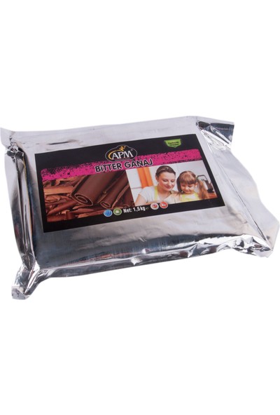 Elitparti Apm Bitter Ganaj Çikolata 1.5 Kg