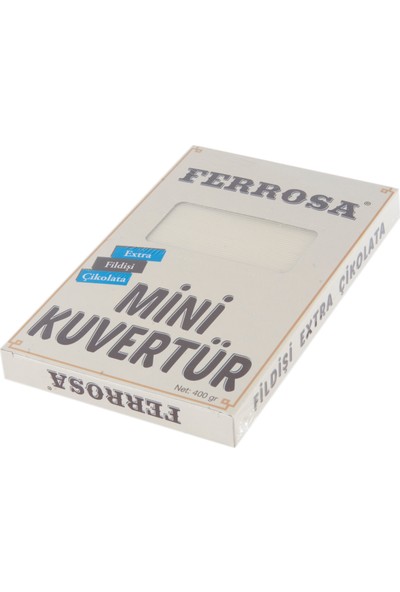 Elitparti Mini Kuvertür Çikolata Fildişi Ferrosa 400 Gr
