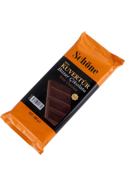 Elitparti Schöne Mini Bitter Kuvertür Çikolata 200 Gr