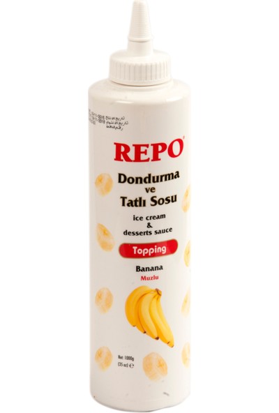 Elitparti Repo Muz Topping Sos 1 Kg Elitparti Repo Muz Topping Sos 1 Kg