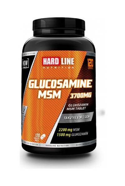 Hardline Nutrition Glucosamine MSM 120 Tablet Hardline Nutrition Glucosamine MSM 120 Tablet