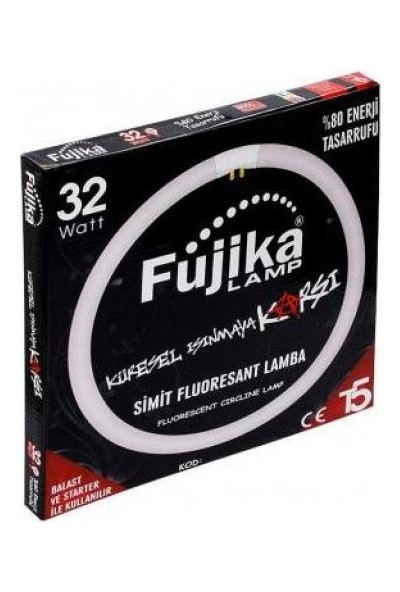Fujıka T5 Enerji Tasarruflu Simit Floresan Lamba Kutulu Fujıka T5 Enerji Tasarruflu Simit Floresan Lamba Kutulu