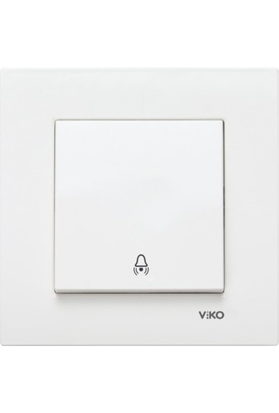 Viko Karre Zil Anahtarı - Beyaz
