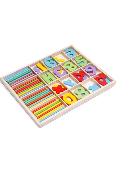 Computation Study Box Ahşap Matematik Eğitim Seti Computation Study Box Ahşap Matematik Eğitim Seti