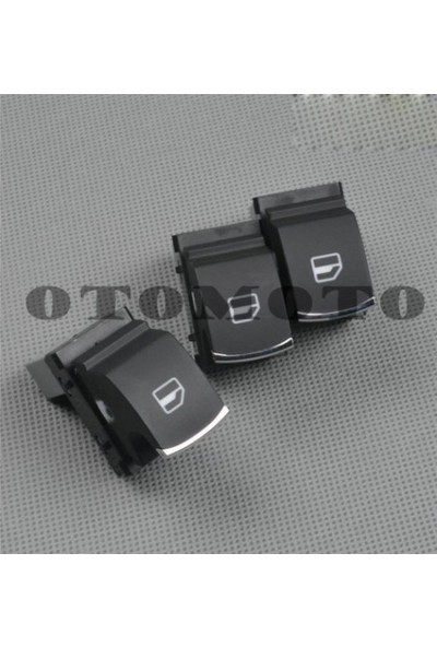 Oem Volkswagen Polo 2009 - 2015 Sol Tekli Cam Düğmesi Krom Oem Volkswagen Polo 2009 - 2015 Sol Tekli Cam Düğmesi Krom