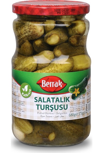 Salatalık Turşusu No:1 720 ml Cam