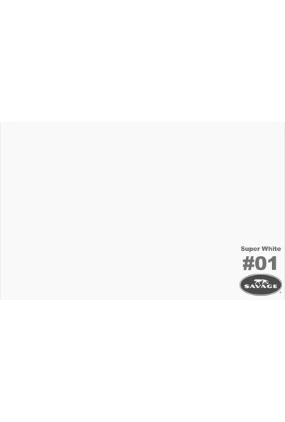 Savage (U.S.A) Stüdyo Kağıt Fon Super White Seamless Paper 271*1100 cm Savage (U.S.A) Stüdyo Kağıt Fon Super White Seamless Paper 271*1100 cm