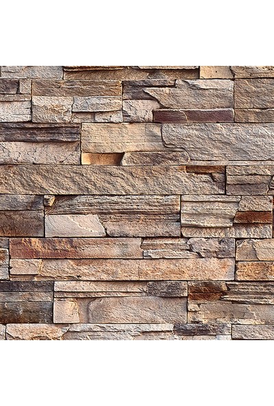 Dekor Vision 207-B Taş Desenli Duvar Kağıdı