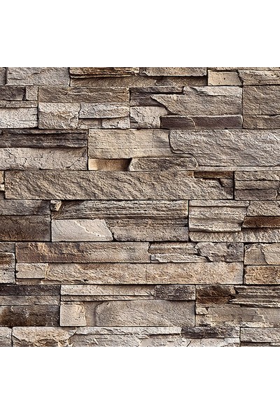 Dekor Vision 207-A Taş Desenli Duvar Kağıdı