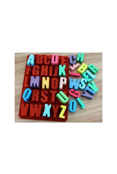 Yıldız Hobi Dev Harf Alfabe Silikon Sabun ve Kokulu Taş Kalıbı Yıldız Hobi Dev Harf Alfabe Silikon Sabun ve Kokulu Taş Kalıbı