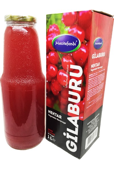 Mecitefendi Gilaburu Suyu Şekersiz 1 LT