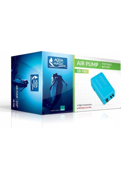 Aqua Magic Sb-980 Pilli Hava Motoru Aqua Magic Sb-980 Pilli Hava Motoru