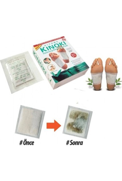 Toksin Atıcı Detox Ayak Bandı