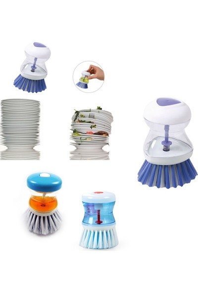 Bulaşık Fırçası Deterjan Hazneli