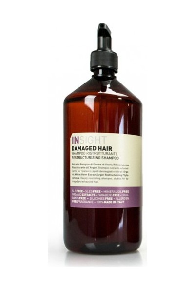 Insight Damaged Hair Restructurizing Hasarli Saç Şampuani 900 ml Insight Damaged Hair Restructurizing Hasarli Saç Şampuani 900 ml