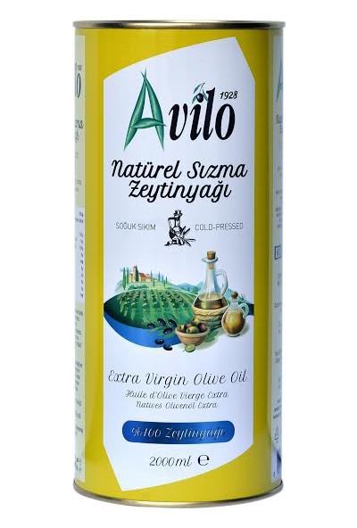 Avilo Soğuk Sıkım Natürel Sızma Zeytinyağı 2 Lt