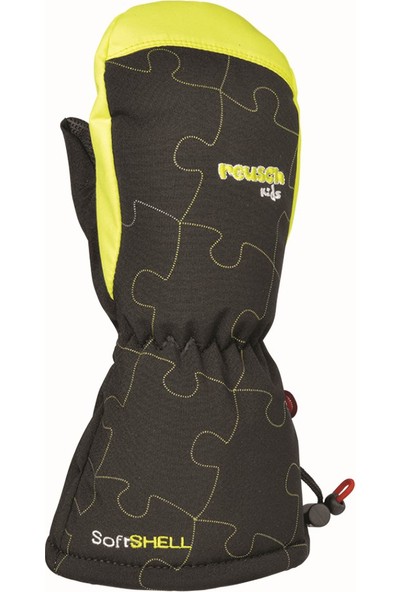 REUSCH - Marlo R-Tex XT Mitten Çocuk Kayak Eldiveni Siyah/Sarı
