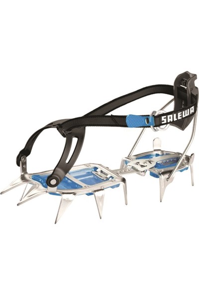SALEWA - Alpinist Combi Yarı Otomatik Steel/Blue - Krampon