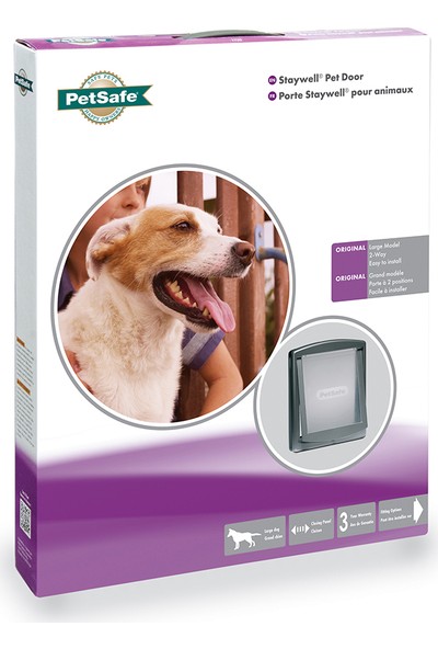 Petsafe Orjinal 2 Yönlü Kilitli Kapı Büyük Boy Gümüş Petsafe Orjinal 2 Yönlü Kilitli Kapı Büyük Boy Gümüş