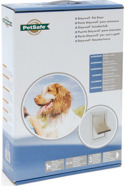 Petsafe Alüminyum Kapı Orta Boy Beyaz Petsafe Alüminyum Kapı Orta Boy Beyaz