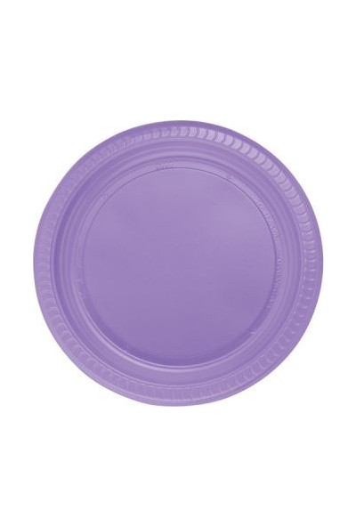 Partistok Lila Plastik Parti Tabağı 22 Cm 25 Adet Partistok Lila Plastik Parti Tabağı 22 Cm 25 Adet