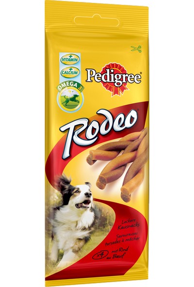 Pedigree Rodeo Biftekli Köpek Ödül Mamasi 123 Gr