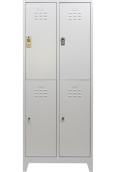 Jessan Ofis Dört Kapılı Standart Soyunma Dolabı Jessan Ofis Dört Kapılı Standart Soyunma Dolabı